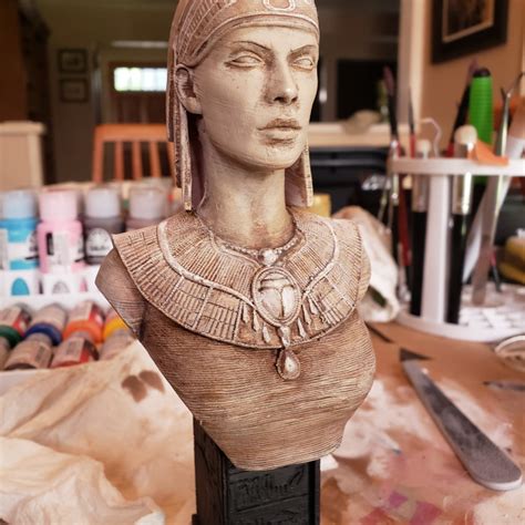 3d Print Of Seshat Pre Supported By Michaelmatlock1