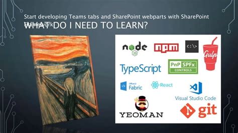 Start Developing Microsoft Teams Tabs And Sharepoint Webparts With Sharepoint Framework Olli