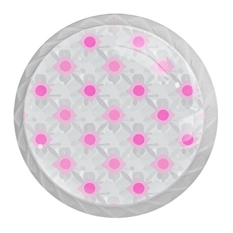 4 Pack Pattern Cabinet Knobs Polka Dot Cute Cabinet Pull Handle