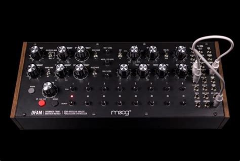 Moog Launches Dfam Semi Modular Analog Percussion Synthesizer