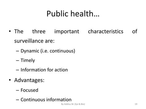 Source Of Epidemiologic Data And What Are Their Means Pdf