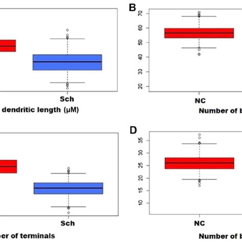 Comparison Of A Total Dendritic Length P 00002 B Number Of
