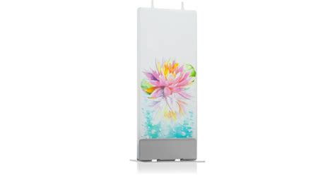 Flatyz Nature Waterlily Dekorativt Lys Dufte Til Hjemmet Flatyz
