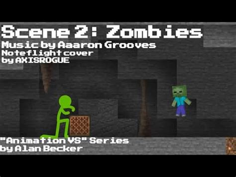 Scene Zombies COVER From Alanbecker S Note Block Universe YouTube