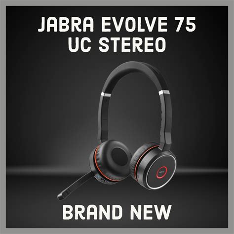 Jabra Evolve UC Stereo Audio Headphones Headsets On Carousell