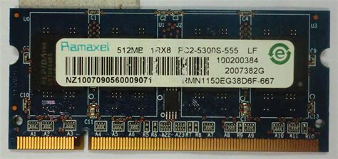 Ram 512 Mb Ddr2 2 Piece For Laptop Clickbd