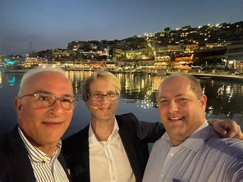 Great To Be Back In Greece Seeing Clients With The The Team Capt George Tsouris Steffen Siebert
