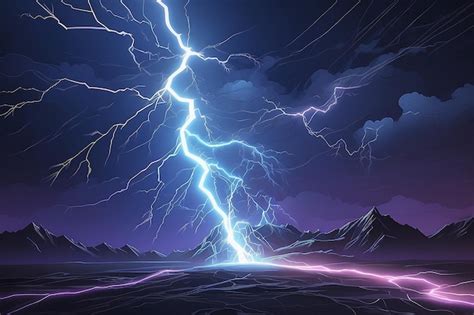 Premium Photo Computer Graphics Of Lines With Lightning High Quality Illustration Lightning