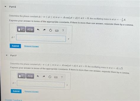 Solved Determine the phase constant ϕ πϕπ in Chegg com