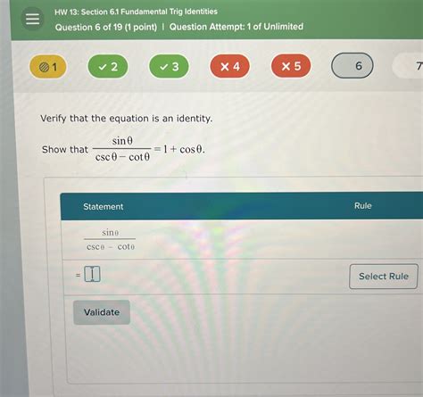Solved Hw 13 Section 61 ﻿fundamental Trig