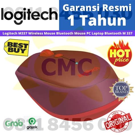 Jual Logitech M337 Mouse Bluetooth Wireless Shopee Indonesia