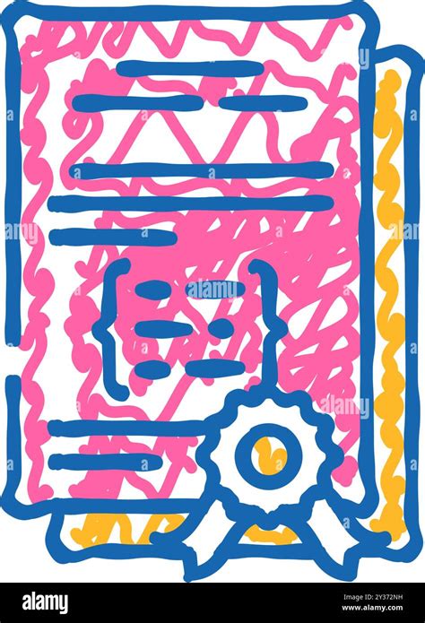 Software Licensing Icon Doodle Illustration Stock Vector Image And Art Alamy