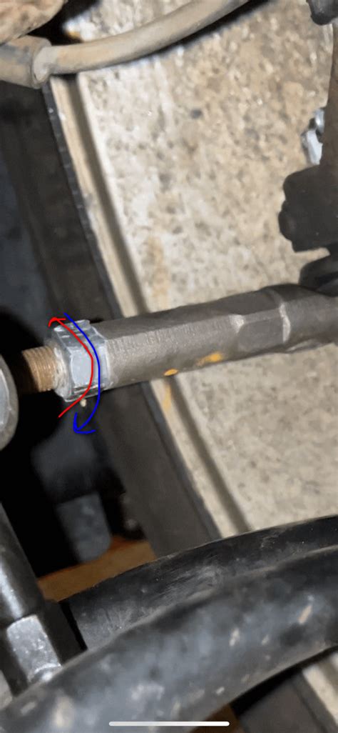 How do I deal with a stuck tie rod locking nut at home? : r/MechanicAdvice