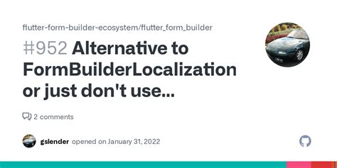 Alternative To FormBuilderLocalizations Or Just Don T Use FormBuilderValidators Issue