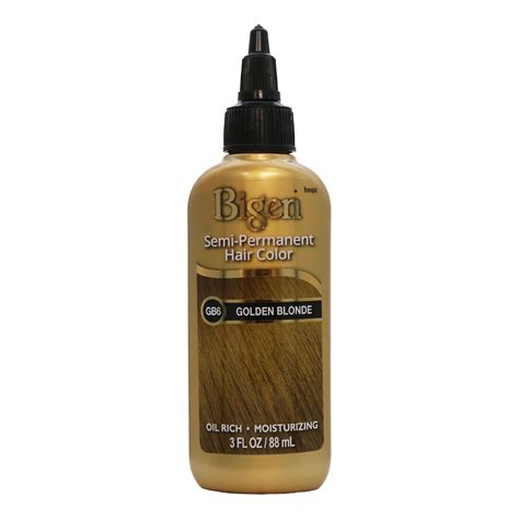 Bigen Semi Permanent Hair Color Gb6 Golden Blonde 3 Oz