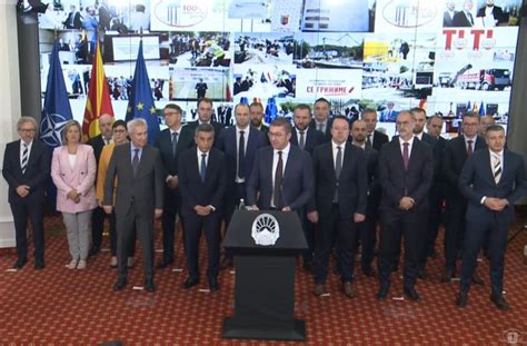 Мицкоски За 100 дена реализиравме донесовме или отпочнавме над 100 проекти мерки и одлуки Курир