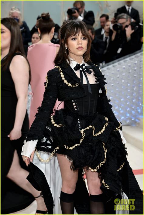 Jenna Ortega Does Wednesday Addams Proud At Met Gala 2023 Is Joined By