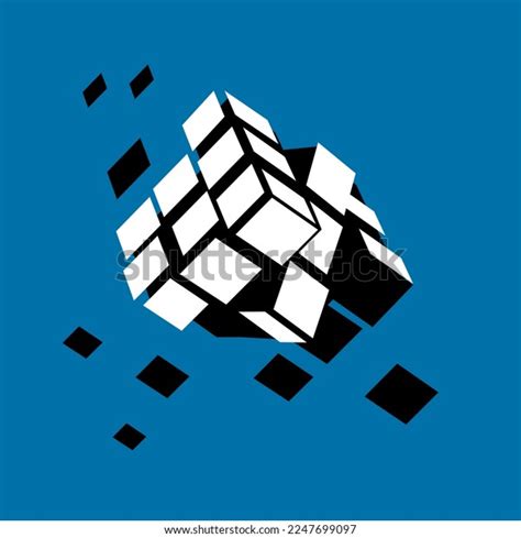 Rubik Cube Digital Art Images Stock Photos D Objects Vectors Shutterstock