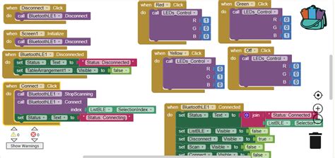 Contrlling Rgbleds Connected To Bbc Microbit V2 With Mit App Inventor