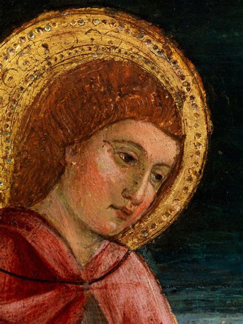 Benedetto Bonfigli Madonna Adorante Tra Santi Dettaglio Collezione