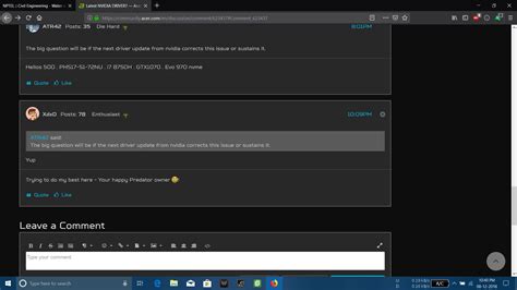 Time Difference Acer Community