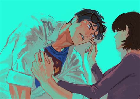 Superman Clark Kent And Lois Lane Dc Comics And More Drawn By Hue Dmmi Danbooru