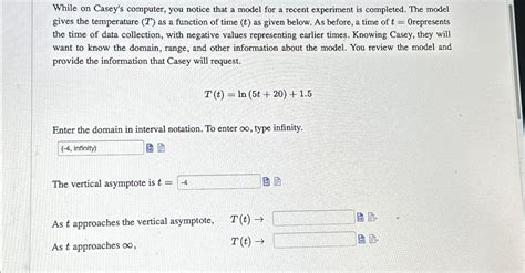 Solved While On Caseys Computer You Notice That A Model