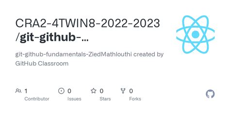 Github Cra2 4twin8 2022 2023git Github Fundamentals Ziedmathlouthi