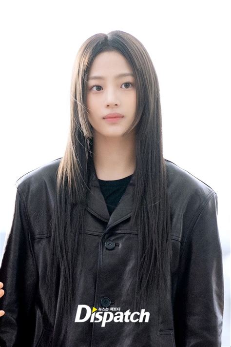 [현장포토] 만화에서 갑툭튀…민지 비현실 미모 디스패치 뉴스는 팩트다 긴 헤어 컷 긴 머리 헤어스타일 아시아 헤어스타일