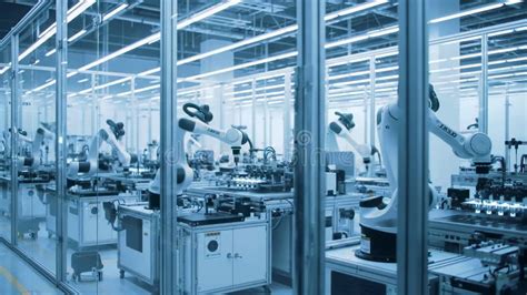 Smart Factory Robotic Automation Stock Footage Video Of Digital Machine 387490632