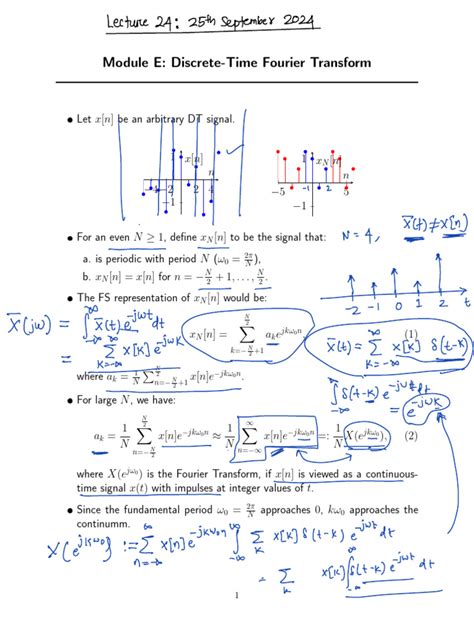 Dtft Pdf Mathematical Objects Functions And Mappings
