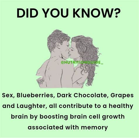 Nutrition Guide On Twitter The Secrets To Brainpower Chocolate Sex