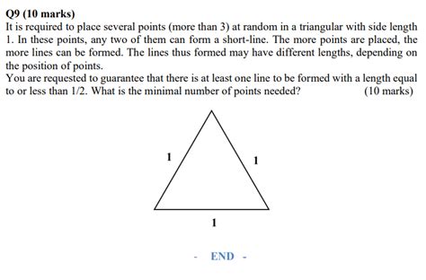 Solved Q9 10 Marks It Is Required To Place Several Points