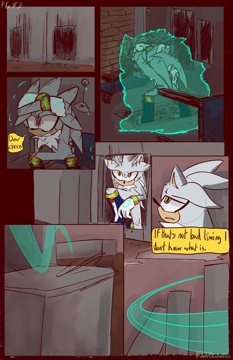 Broken Future Au 2 Silver The Hedgehog Comic By Jadedazemations On