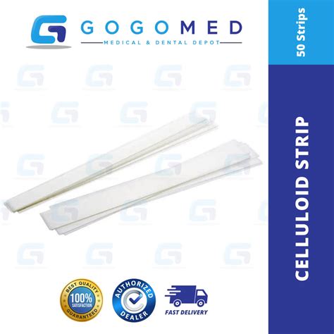Celluloid Strip 50 Strips Per Pack Gogomed Supplies