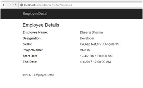 Getting Started With ASP NET Core And Entity Framework Core CodeProject