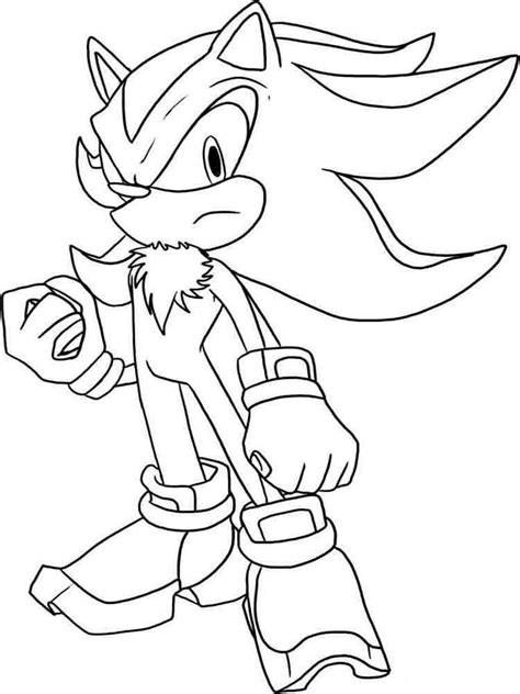 Sonic The Hedgehog Coloring Pages