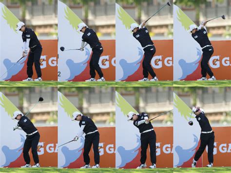 ‘스윙 교과서 김효주의 연속 스윙 분석 타고난 리듬감으로 부드러운 스윙”