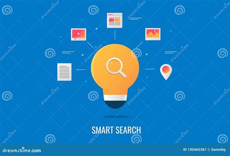 Smart Search Search Engine Optimization Intelligent Marketing Flat