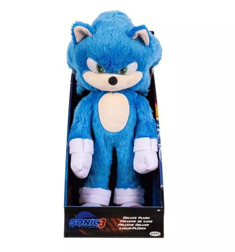 Sonic The Hedgehog 3 Sonic Deluxe Plush