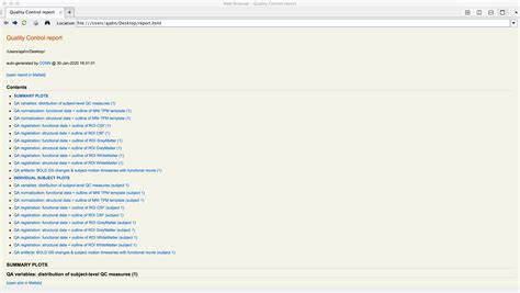 Chapter 6 Quality Assurance Checks — Andy S Brain Book 1 0 Documentation
