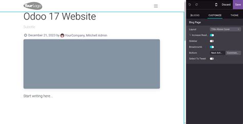 hướng dẫn sử dụng odoo website đầy đủ