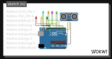 Deteksi Banjir Wokwi Esp32 Stm32 Arduino Simulator