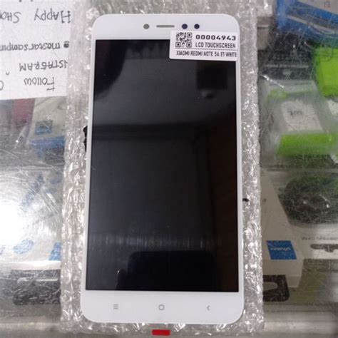Jual Lcd Ts Redmi Note A Hitam Putih Shopee Indonesia