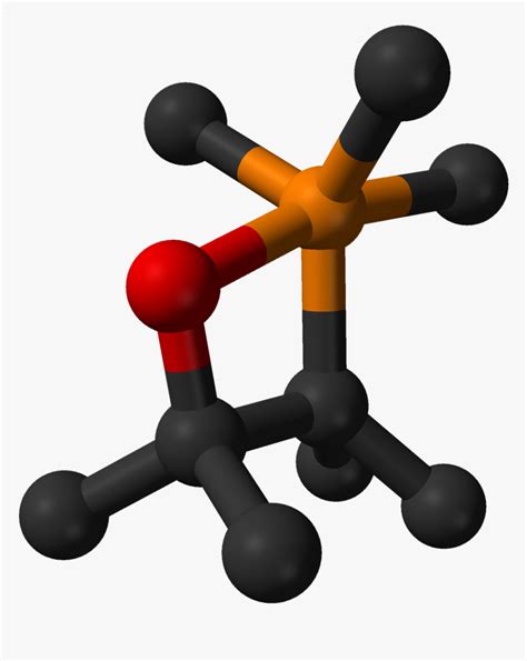 Wittig Oxaphosphetane Nucleus From Xtal 2005 3d Balls Hd Png Download