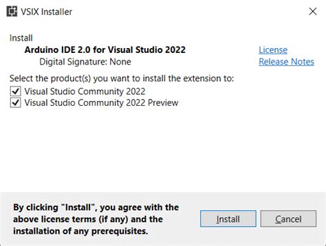 Download The Arduino IDE For Visual Studio