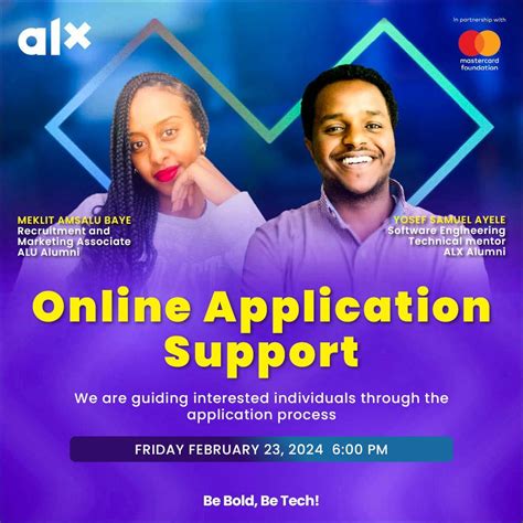Alx Ethiopia On Linkedin 👋🏿👋🏿hey Future Techies Your Application