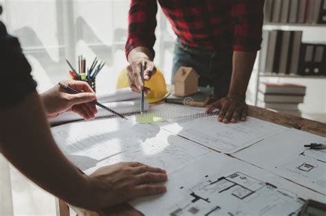 Engineer Is In Planning Meeting With Architect About Building A House