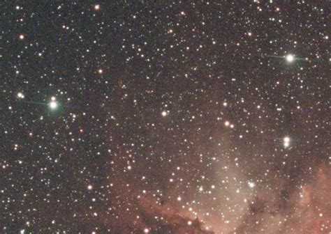 Strange Diffraction On Some Stars Beginning Deep Sky Imaging Cloudy Nights