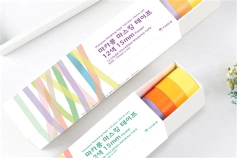 디자인문구 마카롱 마스킹 테이프 오늘의집 쇼핑